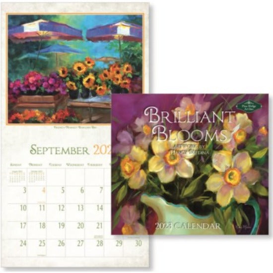 PINE RIDGE ART - CALENDRIER BRILLIANT BLOOMS 2024 – Boutique Landry